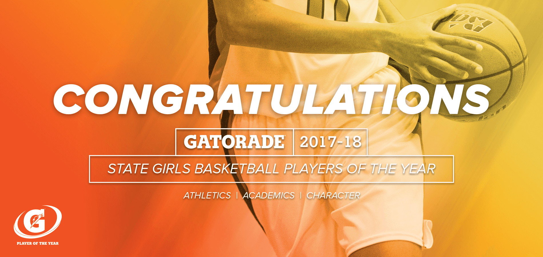 Gatorade Player of the Year - Honoring Athletic Excellence, Academic Achievement and Exemplary ...
